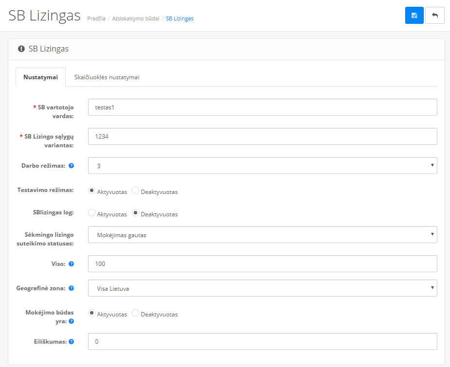 SB Lizingas | eshoprent